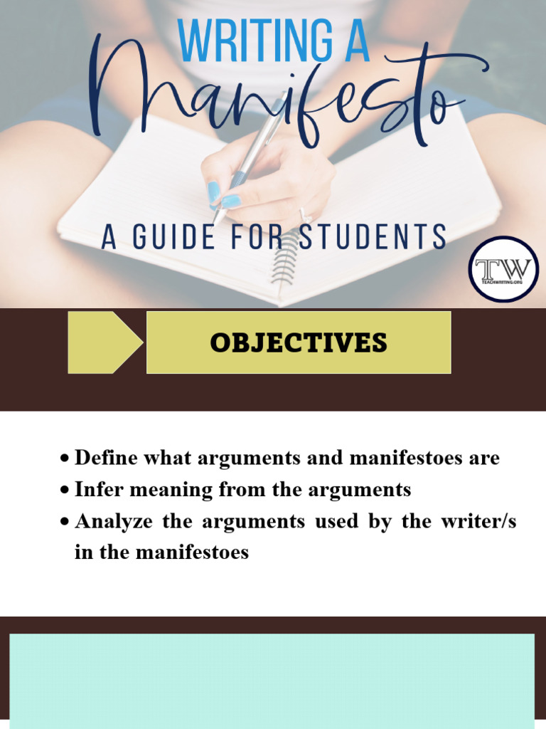 Eapp Lecture Manifesto Argument Position Paper | PDF | Argument ...