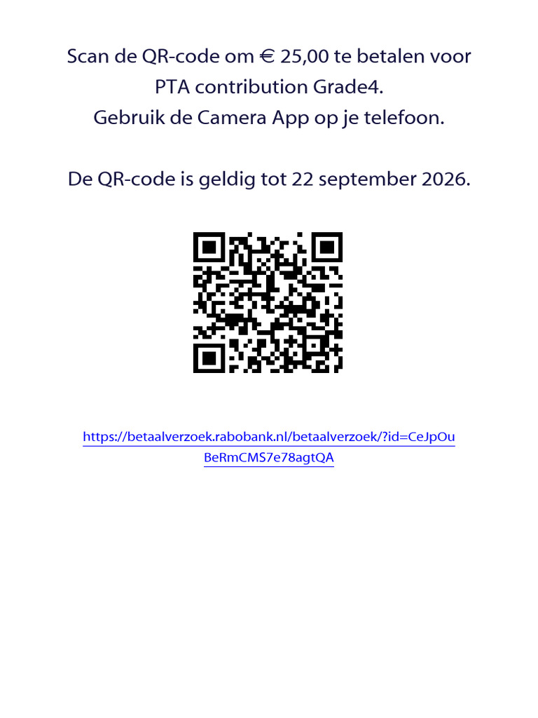 QR - Rabobank - PTA Contribution Grade4 - 2024 09 22 | PDF