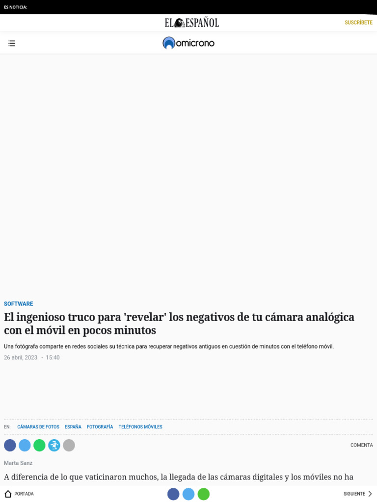 Revelar Fotos Analogicas Con El Móvil | PDF | Software de la aplicacion ...