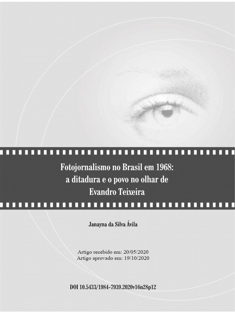 Fotos de Evandro Teixeira na Ditadura | PDF | Brasil | Imagem