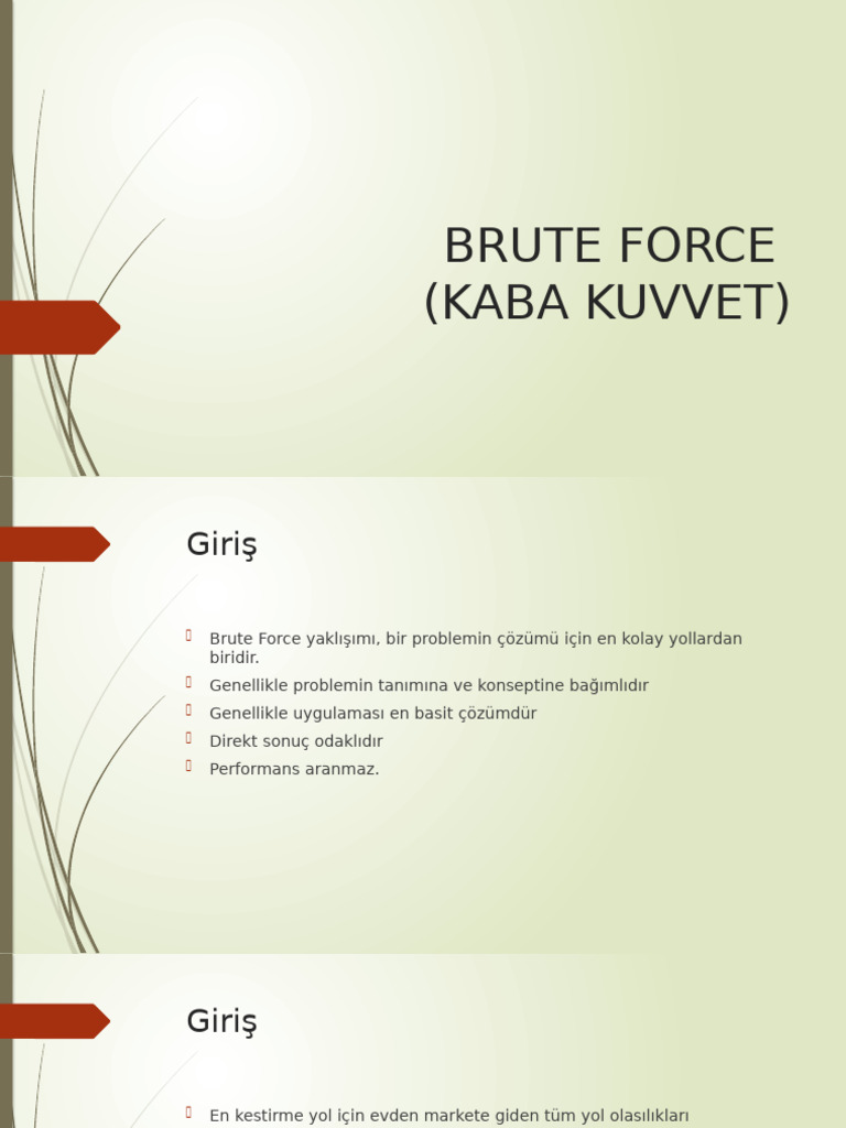 6 - Brute Force | PDF