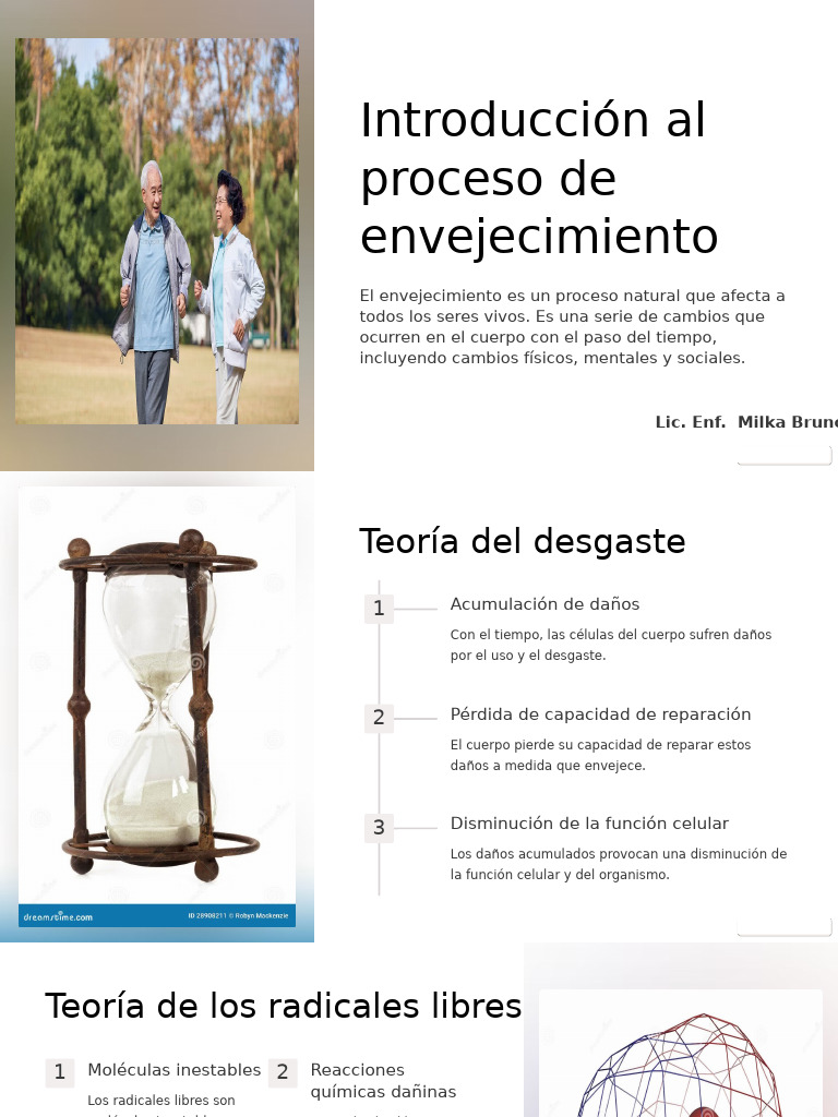 Introduccion Al Proceso de Envejecimiento | PDF | Envejecimiento | Sistema inmune