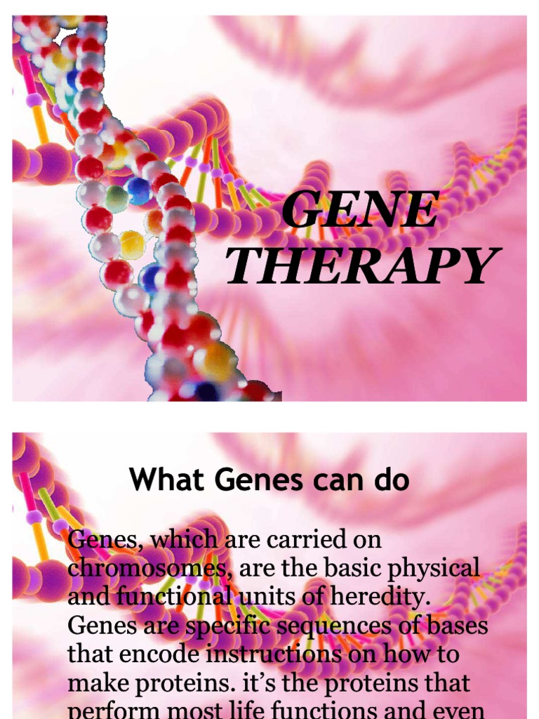 Gene Theraphy | Viral Vector | Gene Therapy