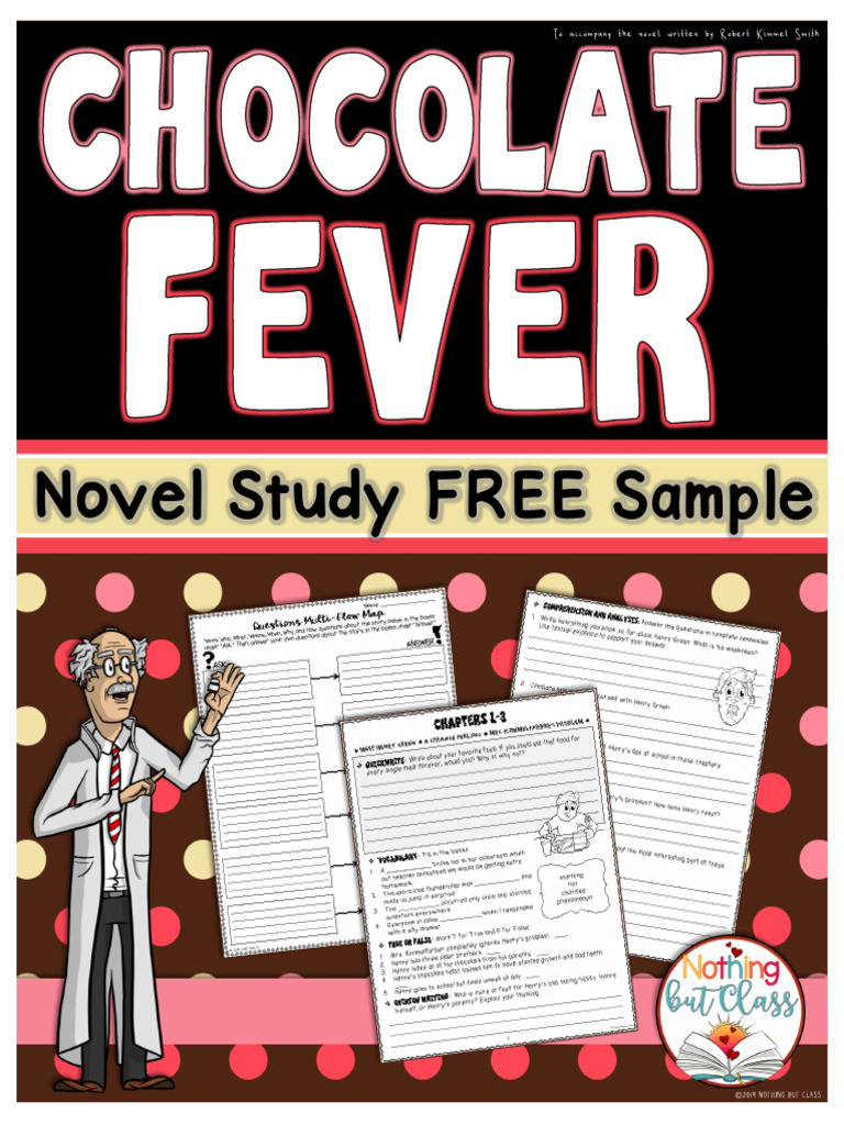 Chocolate Fever: Chapters 1-3 Activities | PDF | Reading Comprehension ...