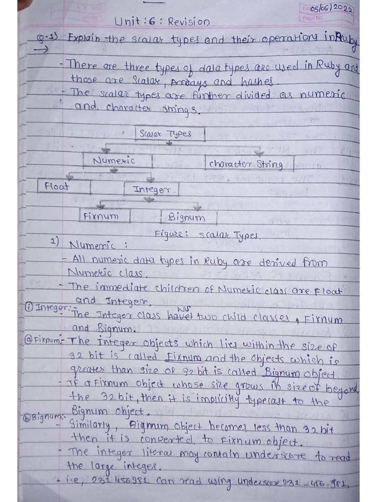 WT Unit 6 Questions | PDF