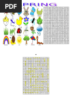 Vocabulario de 100 insectos en inglés y español | PDF
