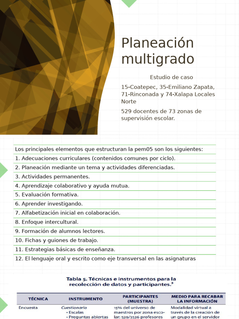 Planeación Multigrado | PDF