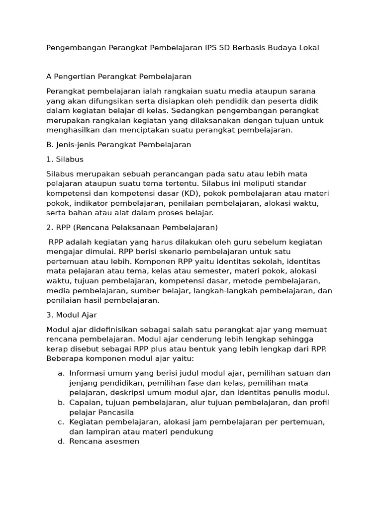 Ringkasan Materi IPS Kel 7 | PDF