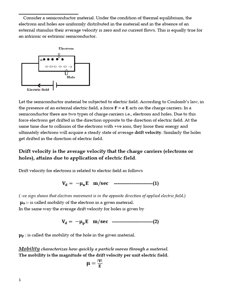 Semiconductors | PDF | Semiconductors | Electrical Resistivity And Conductivity