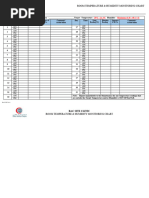 Temperature Monitoring Sheet - Sample Template | PDF