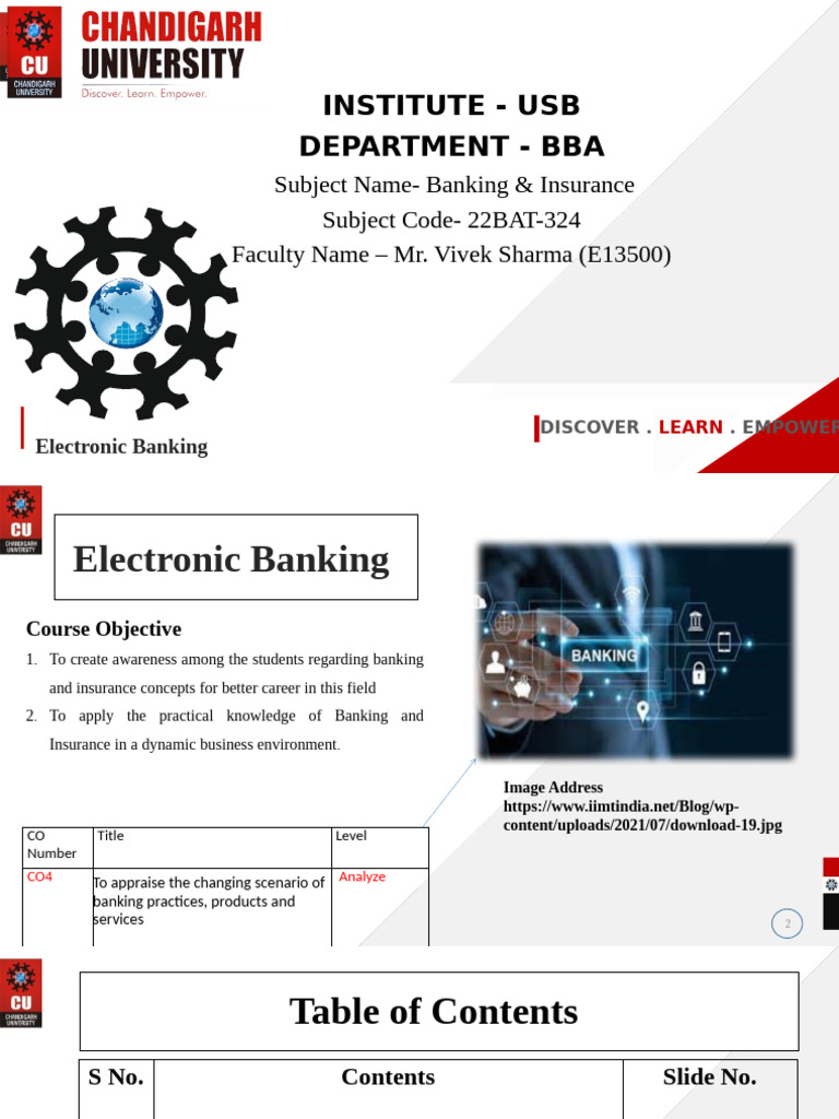 2.2.1 Electronic Banking | PDF | Banks | Online Banking