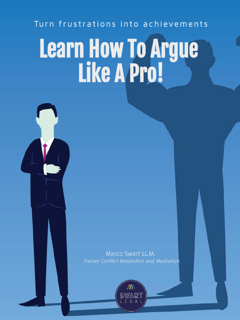 Learn To Argue Like A Pro v1 | PDF | Mediation | Body Language
