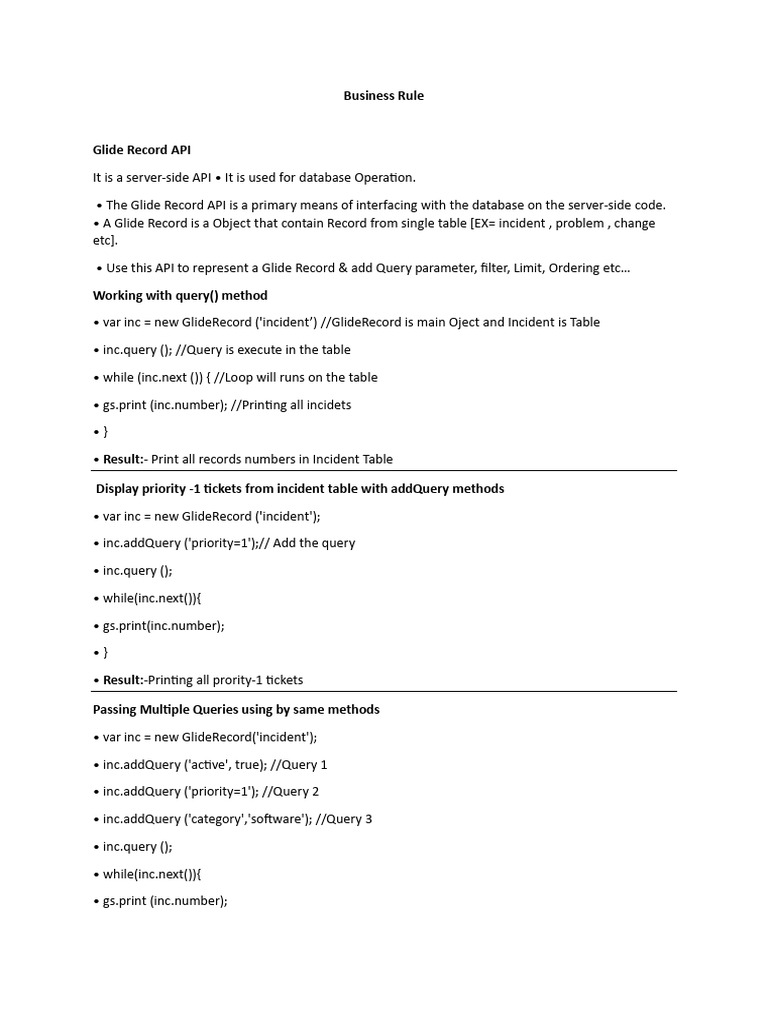 Business Rule Complete Notes | PDF | Databases | Information Technology