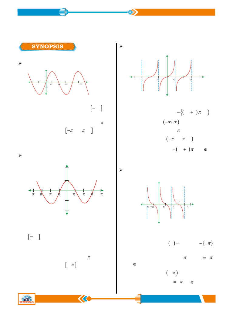 01 - Graphs Periodicity&extreme Values - Final - (01-22) | PDF ...