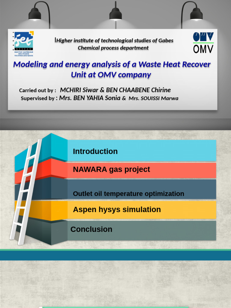 Exposé Siwar & Chiriie Modifié 19-06 - 2023 | PDF | Heat Exchanger | Gases