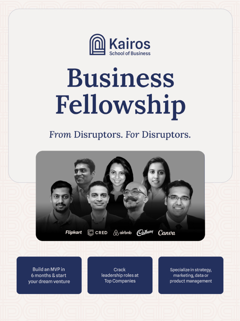 Kairos Business Fellowship Brochure | PDF