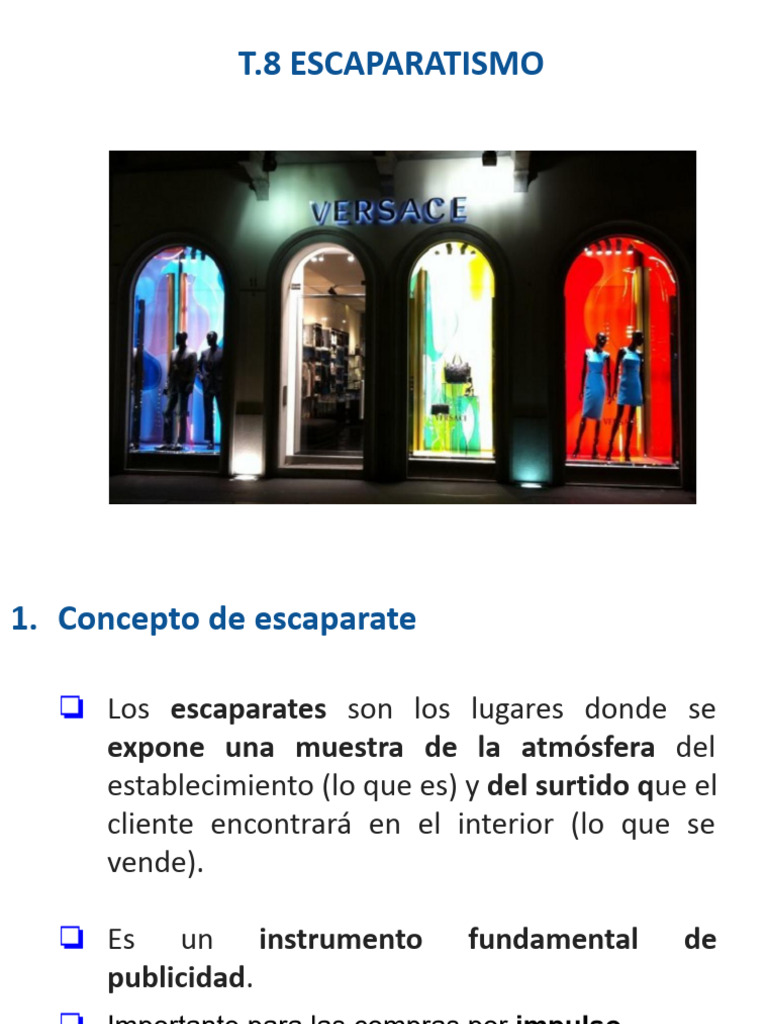 Tema 8. Escaparatismo | PDF | Color | Diseño