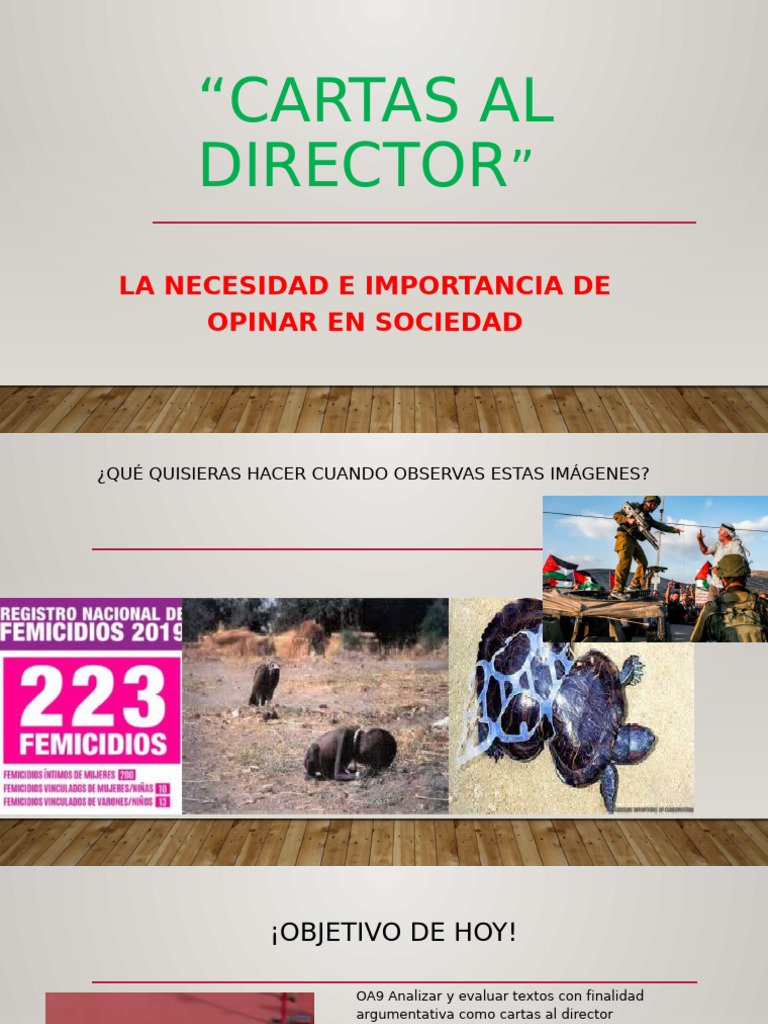 Cartas Al Director | PDF