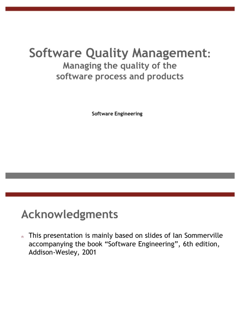 Software Quality Management | PDF | Iso 9000 | Business Process