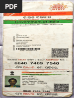 Self Attested Aadhaar Card Explained | PDF | Accountability ...