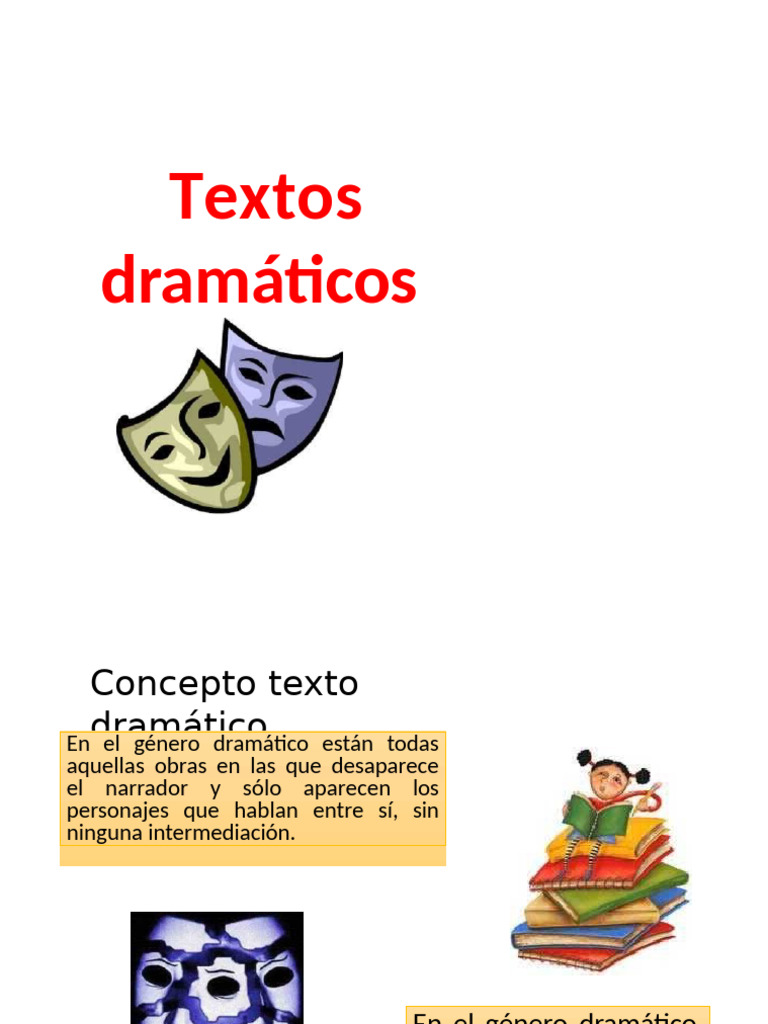 Texto Dramatico PPT 1 | PDF | Comedia | Teatro