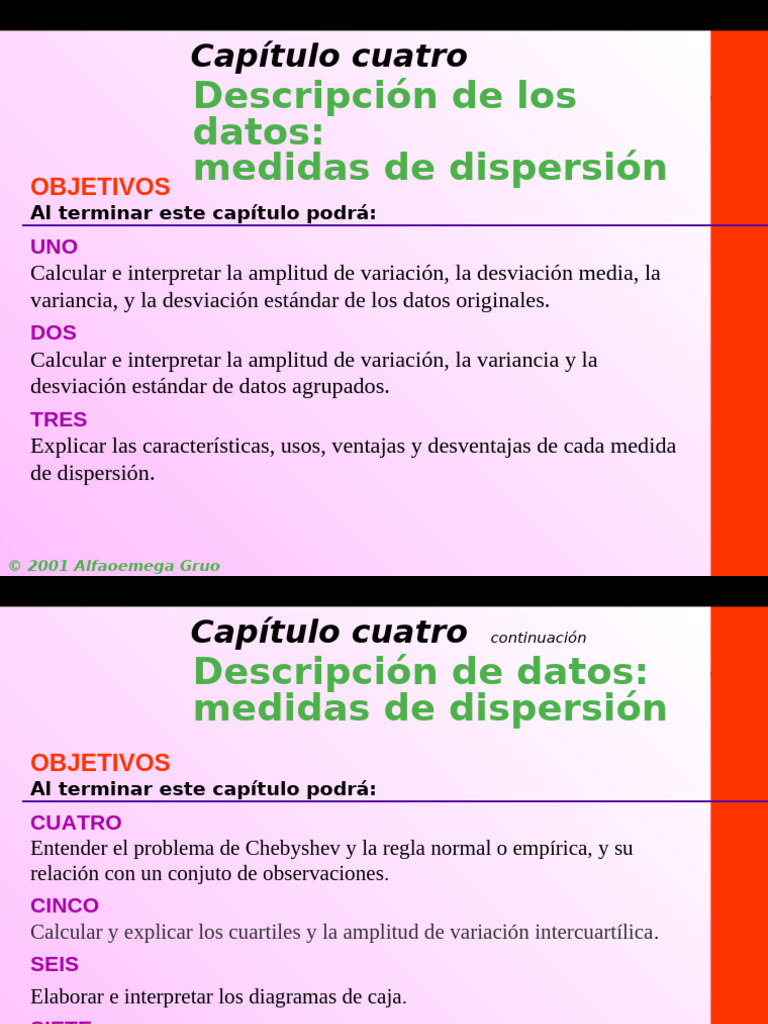 CHPT 04 | PDF | Diferencia | Oblicuidad