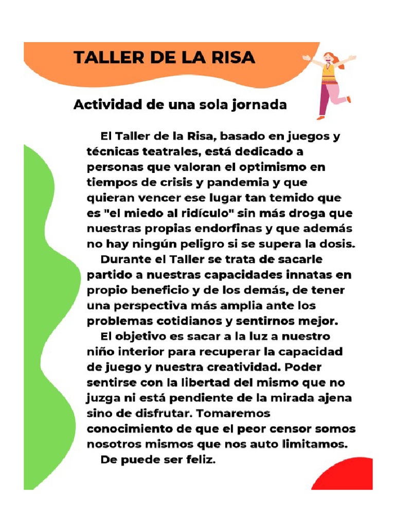 Taller de La Risa | PDF
