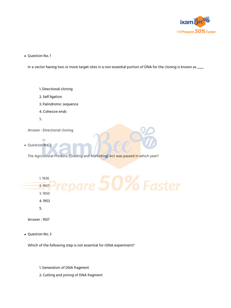 FCI Manager Phase 2 Paper 2 - Technical 2019 Previous Year Paper | PDF ...