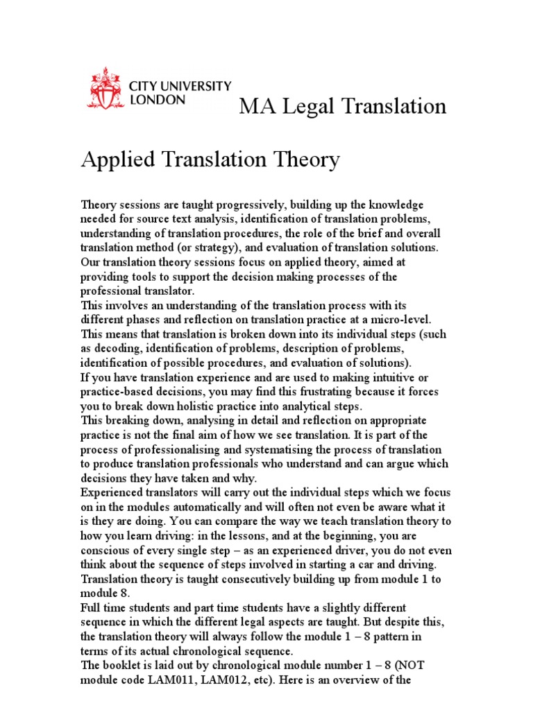 Translation Studies Handbook | PDF | Translations | Murder
