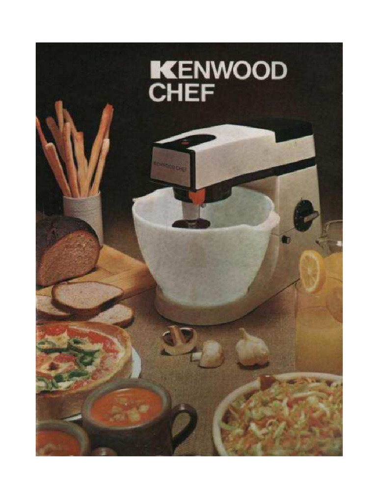Kenwood - Chef A901 - Manual | PDF | Teaspoon | Tablespoon