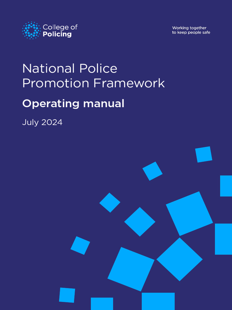 NPPF Operating Manual Update 2024 | PDF | Inspector | Sergeant