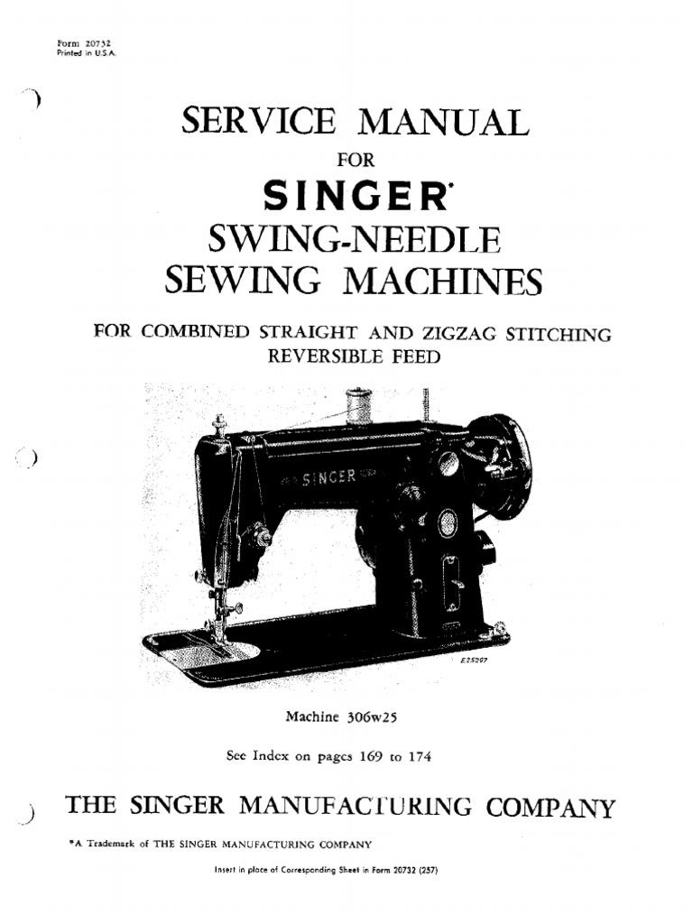 Singer306 319 401adjusters Manual | PDF