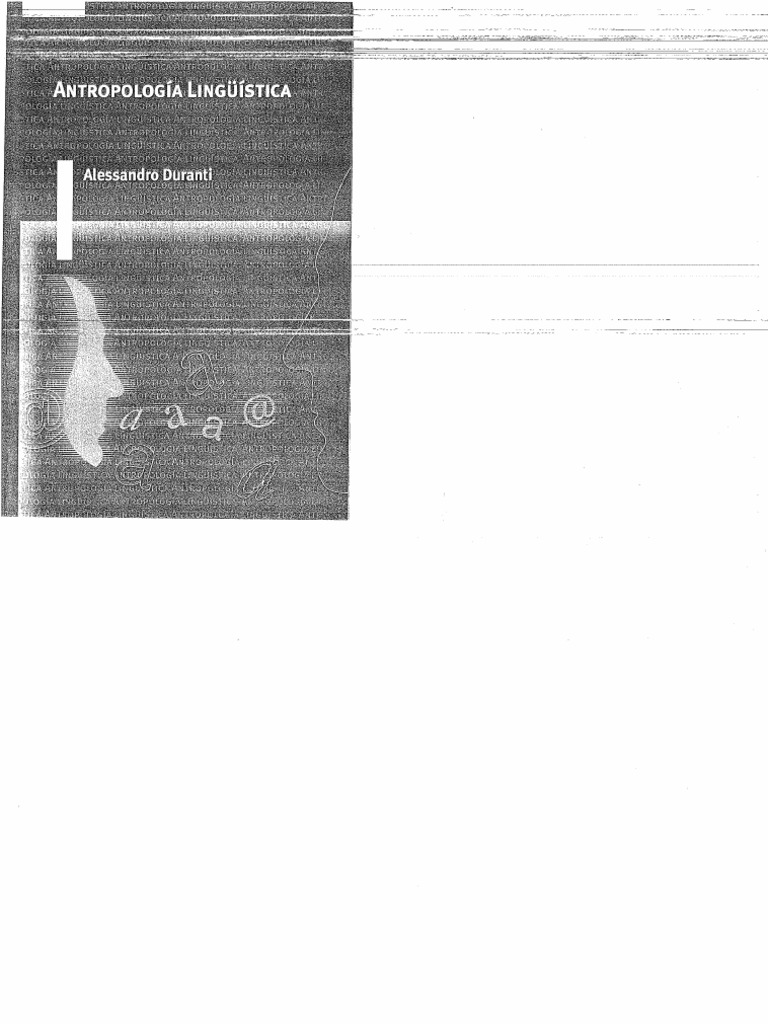 Duranti Unidad1 | PDF