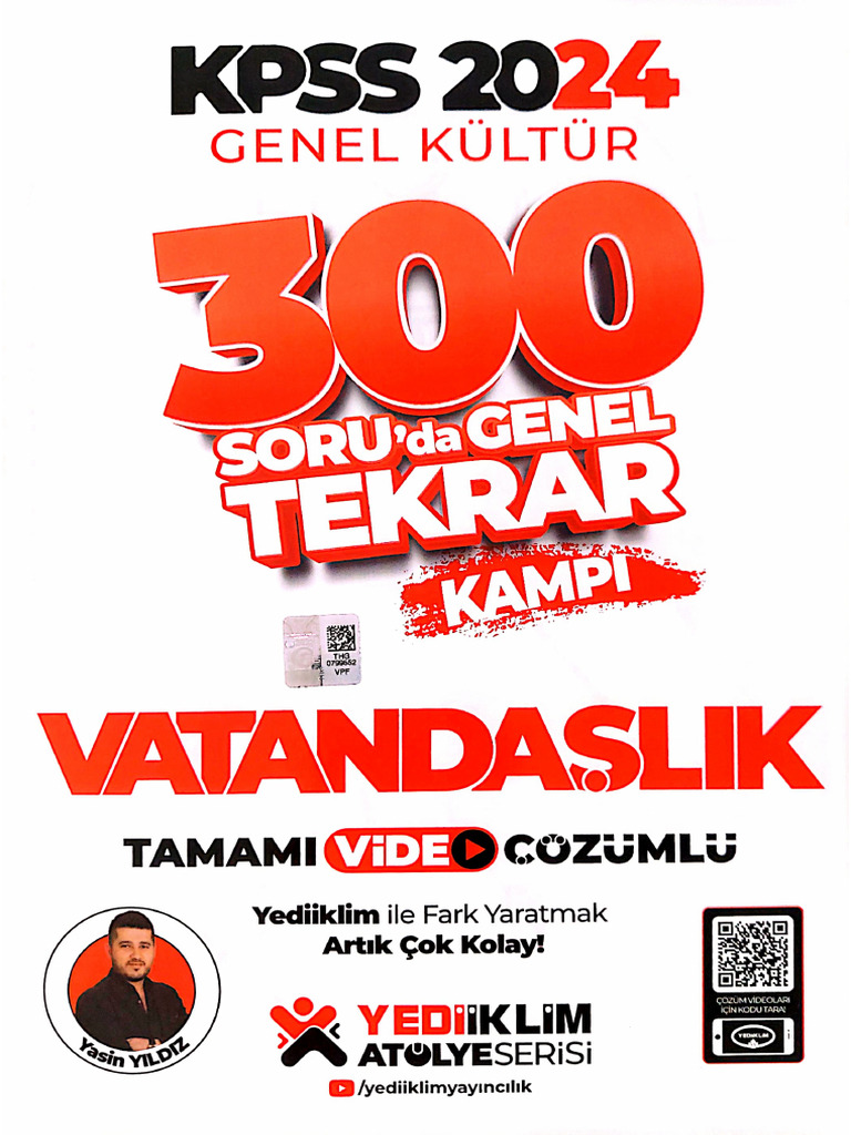 300 Soruda Genel Tekrar Vatandaşlık - 240726 - 233213 | PDF