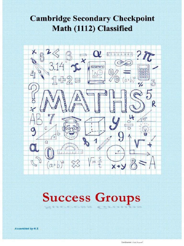 Classified Mathematics Lower Secondary Checkpoint (1112) | PDF