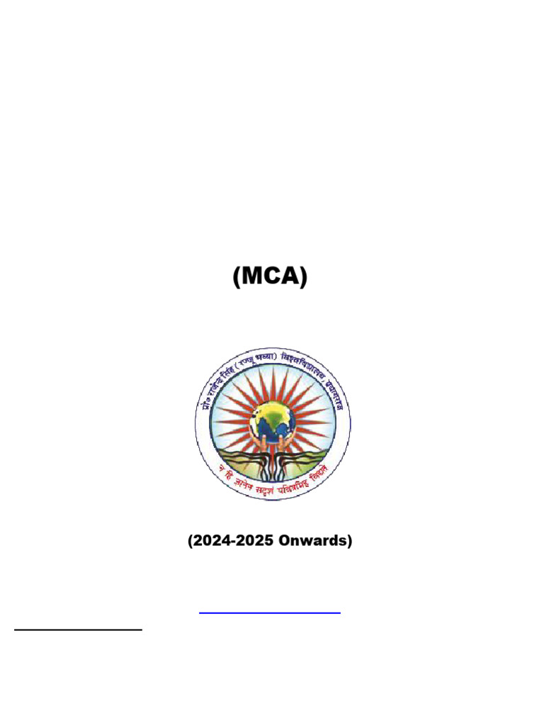 MCA | PDF | Computer Network | Internet Protocol Suite
