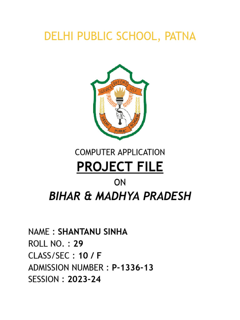 CA Project File - Shantanu | PDF | Computers