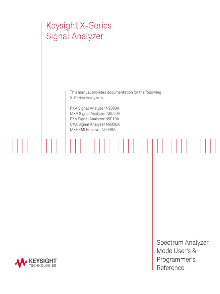 Keysight N9020A User Manual | PDF | Wi Max | License