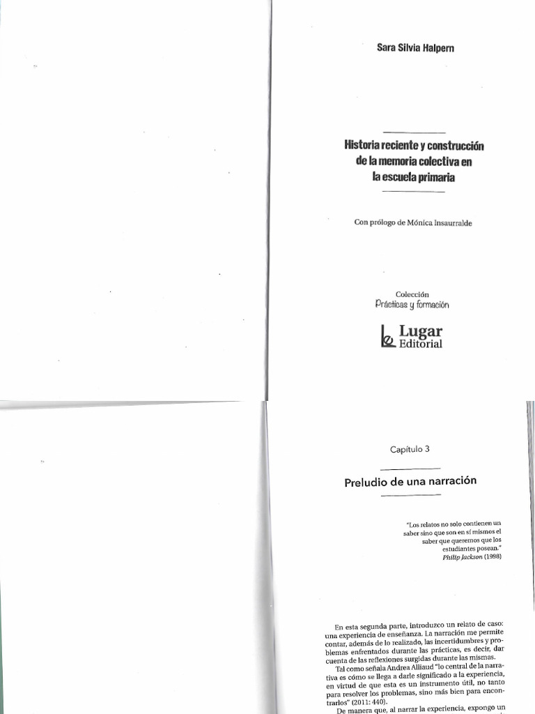 Proyecto Sara Halpern | PDF