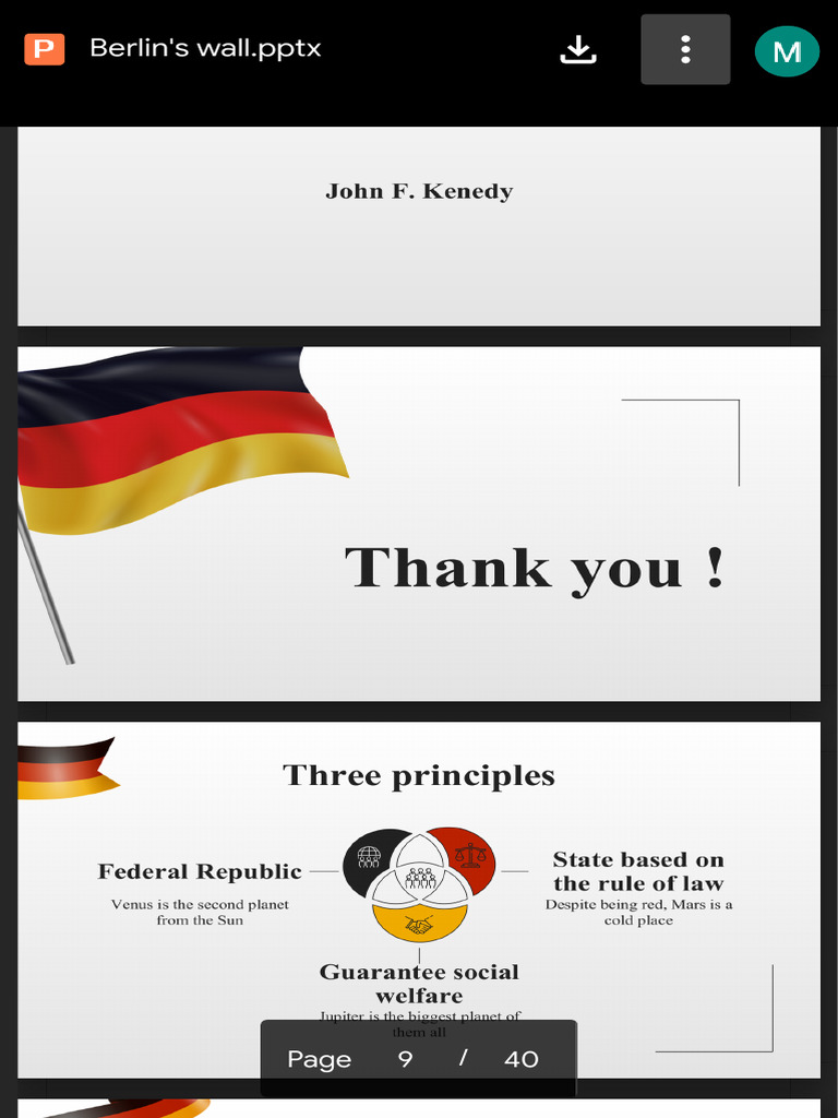 Berlin's Wall - PPTX - Google Drive | PDF | Young Adult