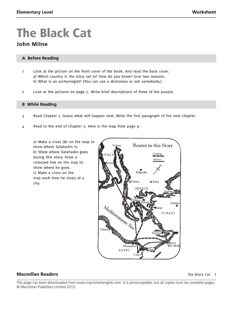Elementary Reading Worksheet | PDF