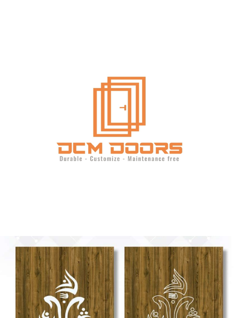 DCM Door (CNC Designs) | PDF