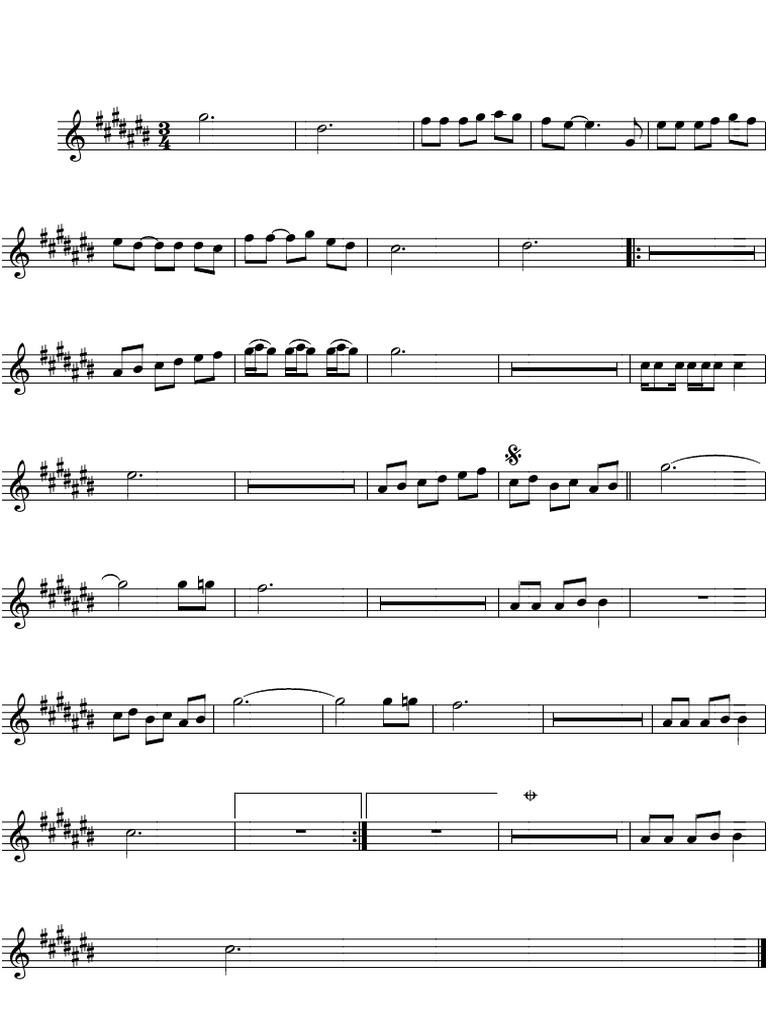 Quando Chego em Tua Casa - Sax Alto | PDF