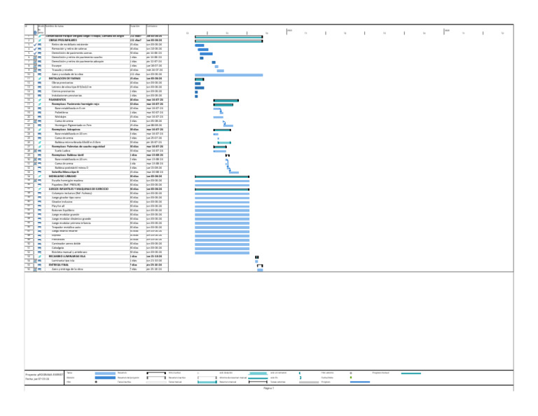 Programa Obra Parque | PDF