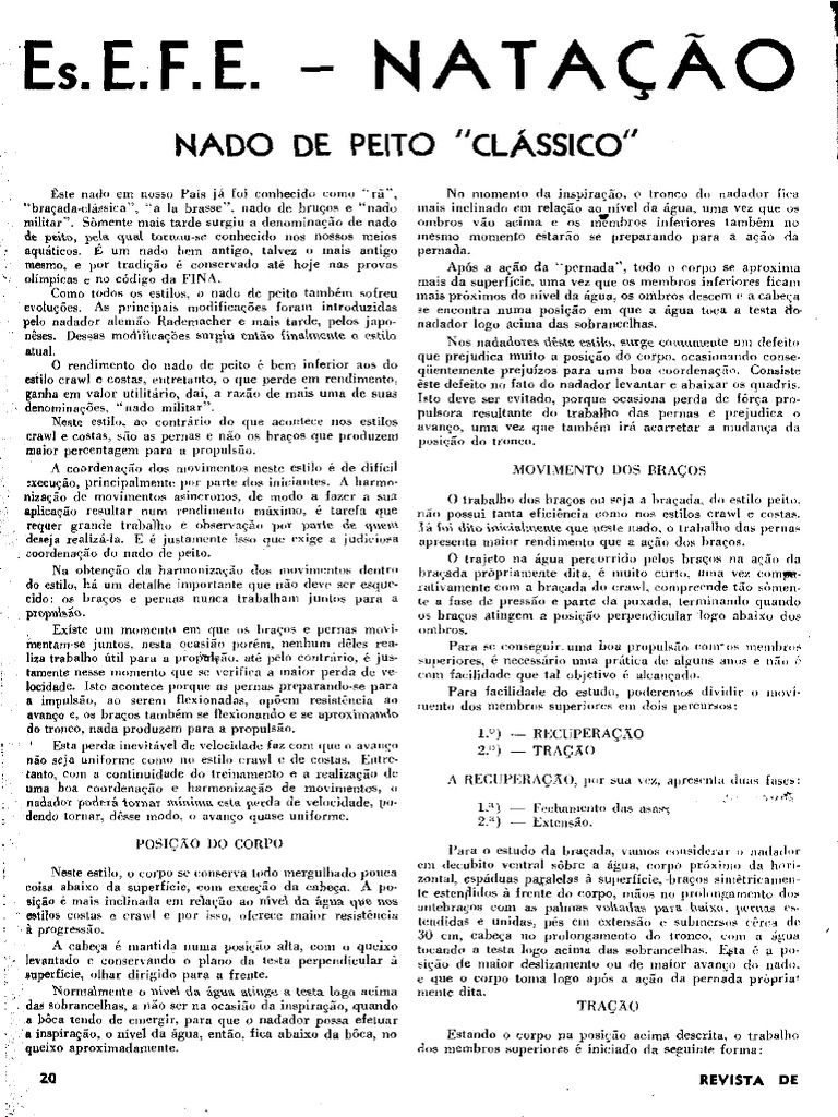 Nado Peito Classico | PDF
