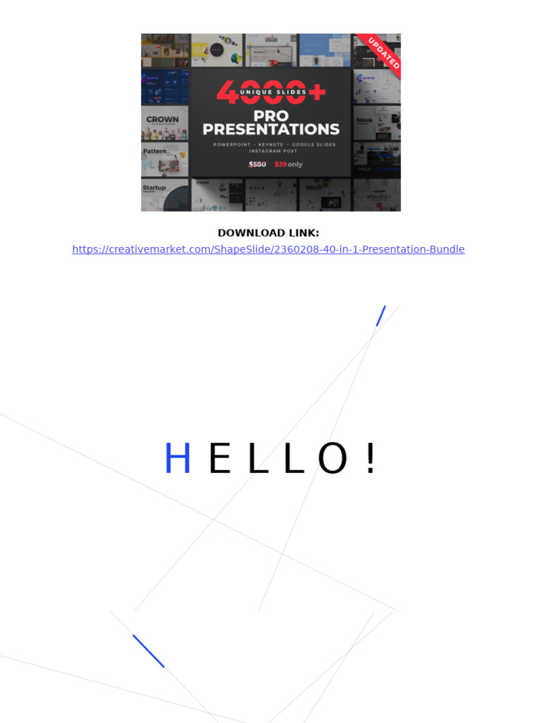 Nova Powerpoint Template | PDF