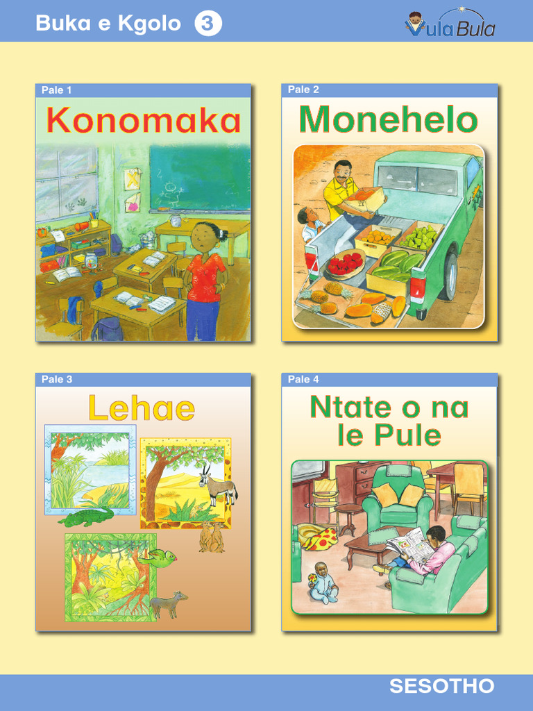Buka e Kgolo 3 Sesotho_1 | PDF | Languages Of Africa