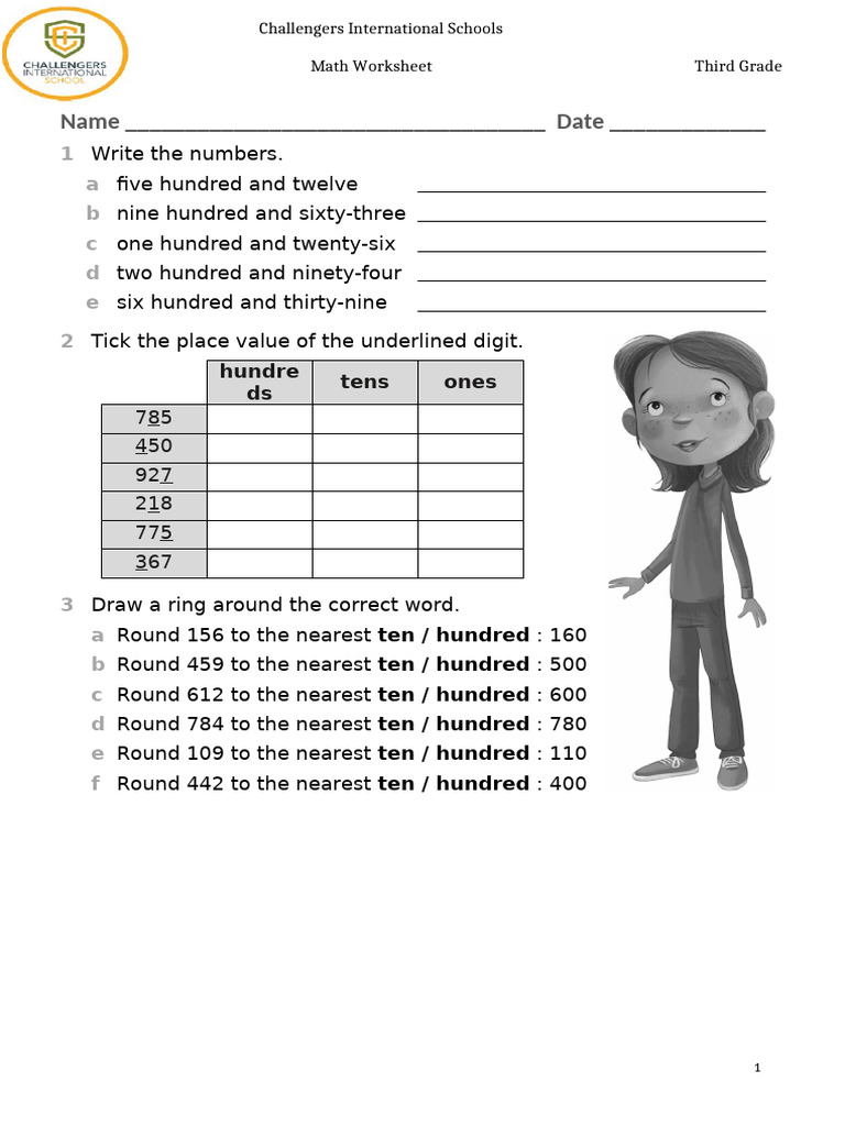 Math Rounding and Place Value | PDF | Teaching Methods & Materials