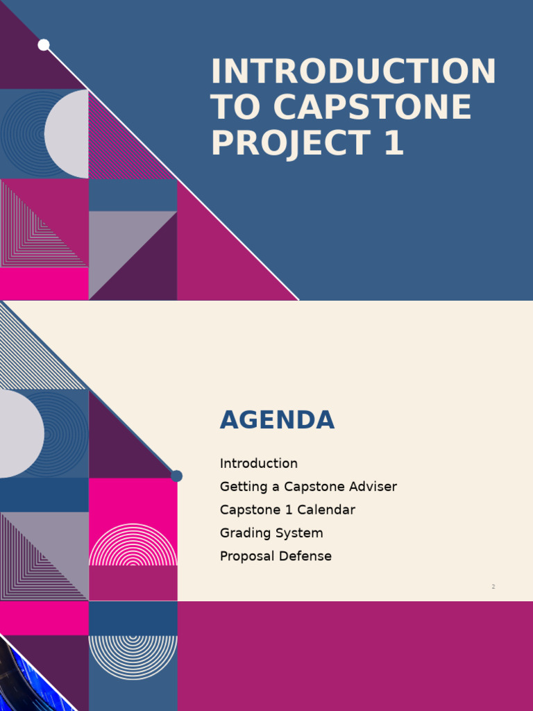 Capstone 1 - Orientation Deck (Autosaved) | PDF | Academic Term | Academia