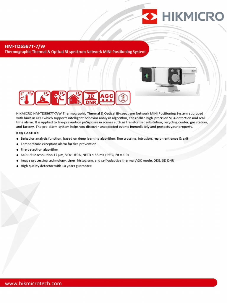 HM-TD5567T-7 W Datasheet en-US 20221026 | PDF | Aperture